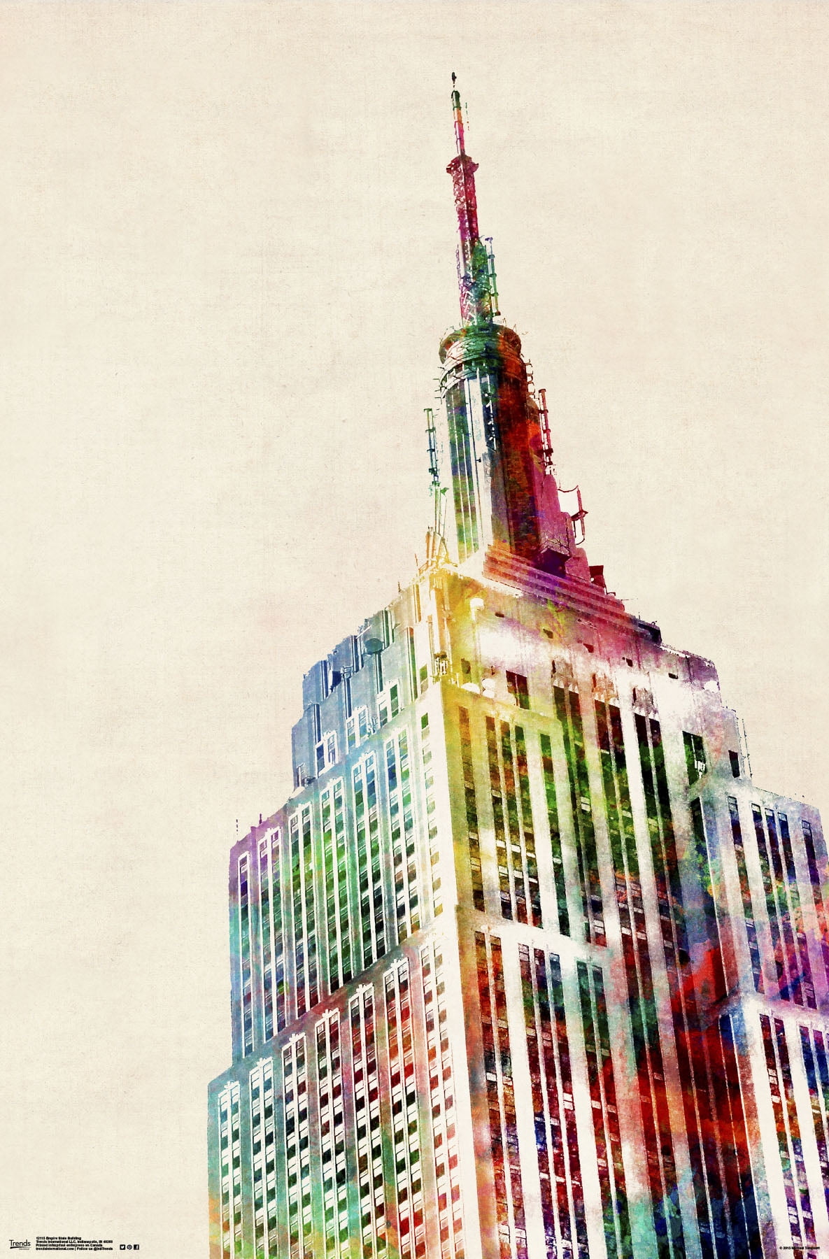 Empire State Building Poster