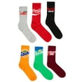 Coca-Cola Women's Crew Socks, 6-Pack, Size 4-10, Diet Coke Design ...