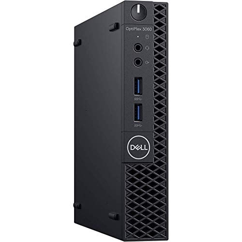 Dell OptiPlex 3060 Micro Desktop Computer, Intel Core i3-8100T 3.1 GHz ...