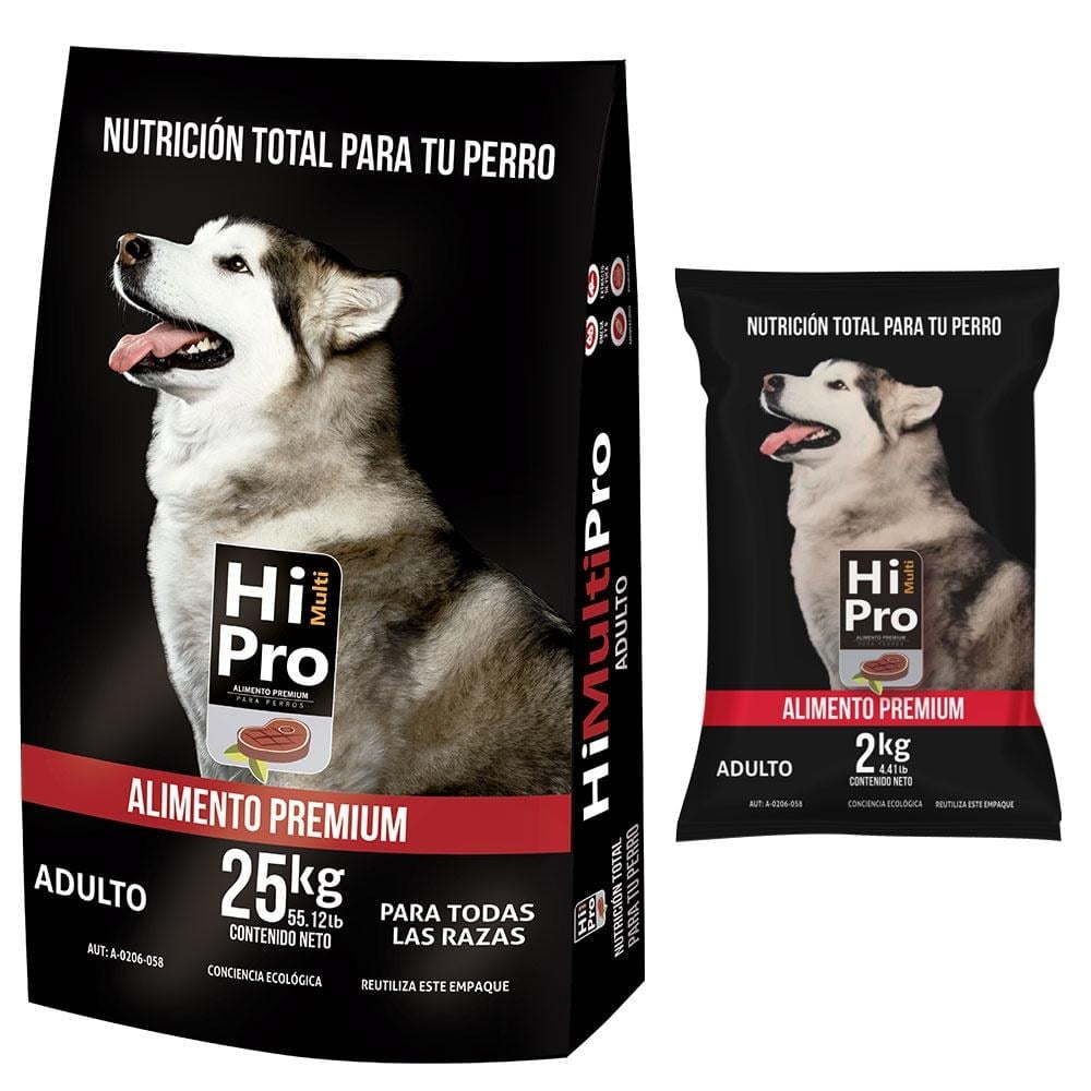Alimento para Perro Hi Multi Pro Original Adulto 25 Kgs | Bodega Aurrera en línea