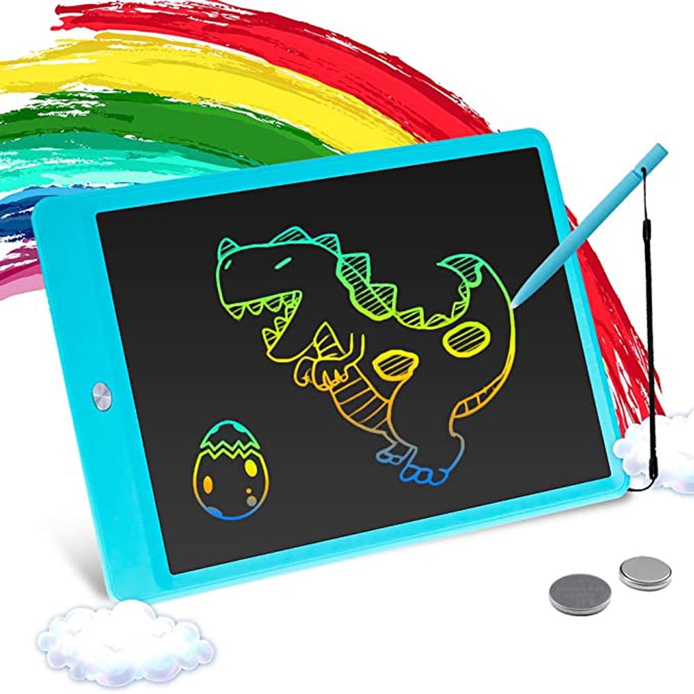 Toys for 3-6 Years Old Girls Flueston Updated LCD Writing Tablet 10 ...