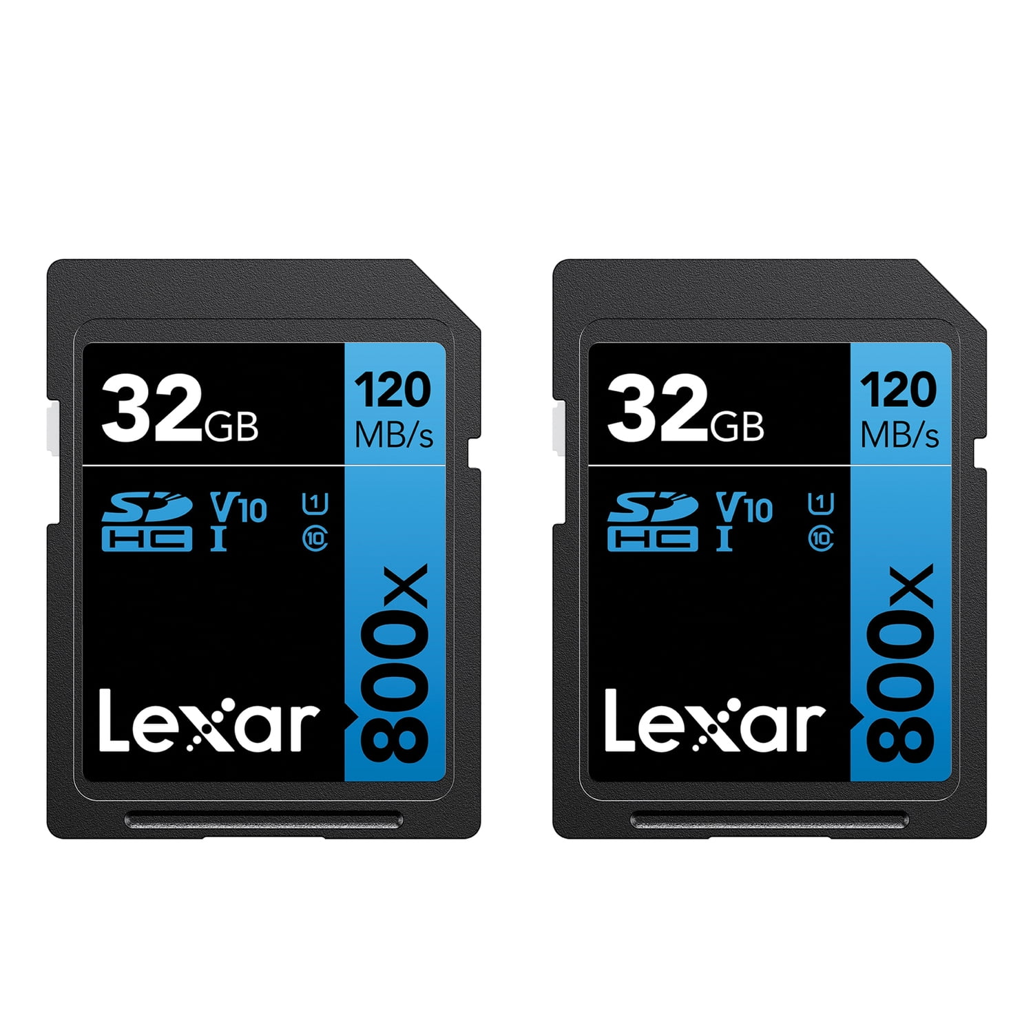 Lexar LSD0800032G-B2NNU High-Performance 800x SDHC/SDXC UHS-I Card BLUE ...