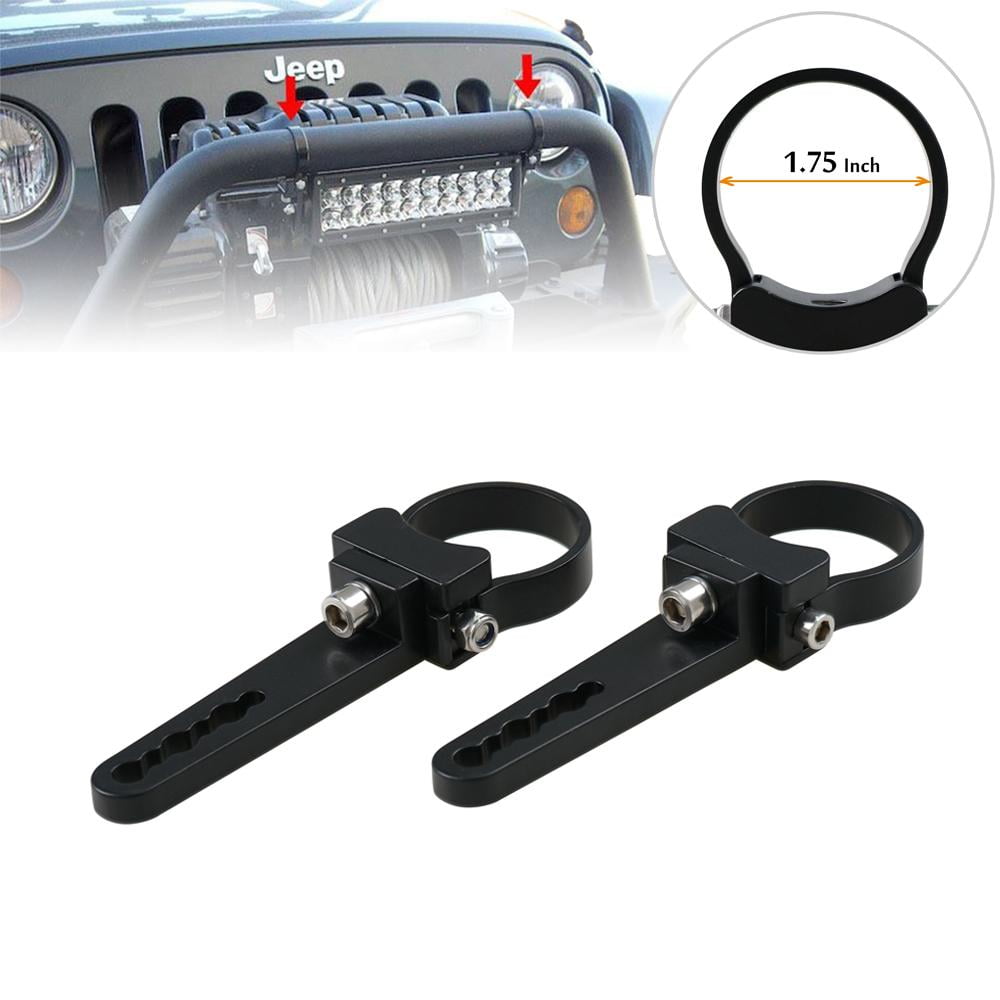 Xprite Adjustable Roll Bar Mount Brackets Clamp Set - Walmart.com