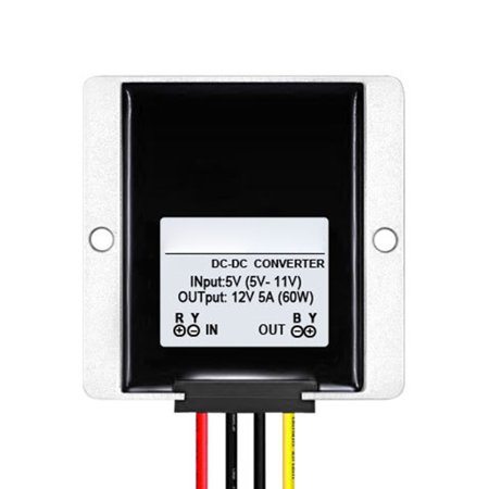 DC-DC 5V-11V to 12V 10A/8A/5A ABS Boost Module Power Supply Step-up ...