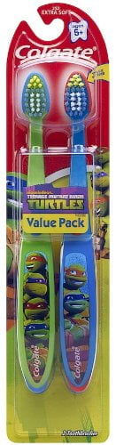 Colgate Kids Twin Pack Toothbrush Ninja Turtles | Walmart Canada