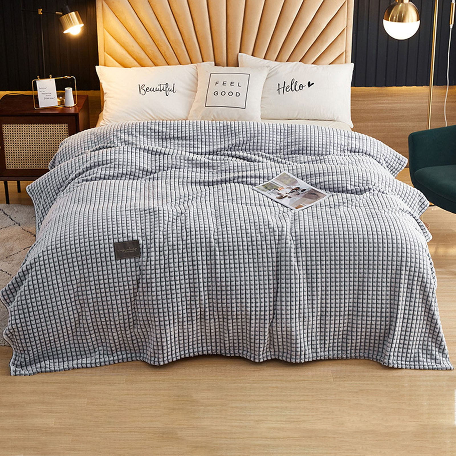 Click here for Haomonzen Cooling Blankets Flannel Fleece Blanket... prices