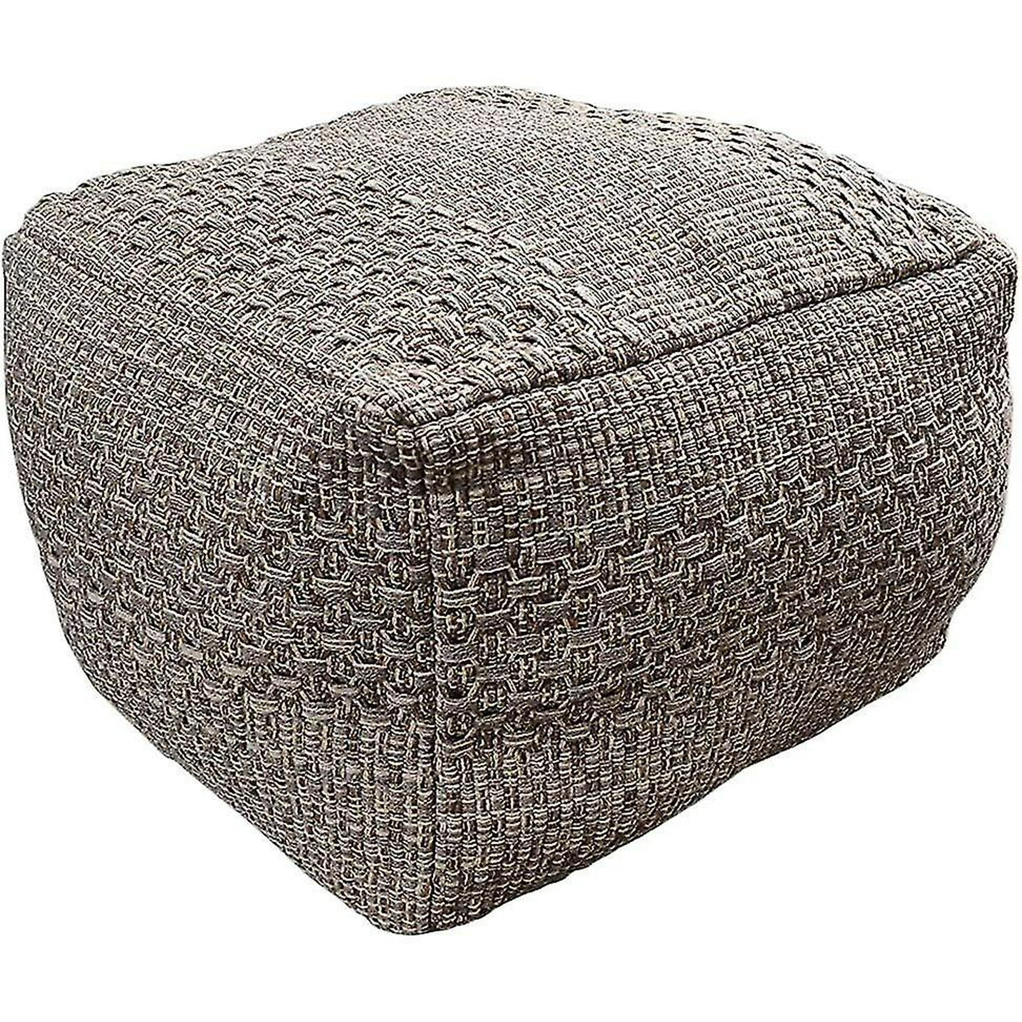 Click here for Geecy Pouf Cover  Unstuffed Ottoman Handmade Woven... prices