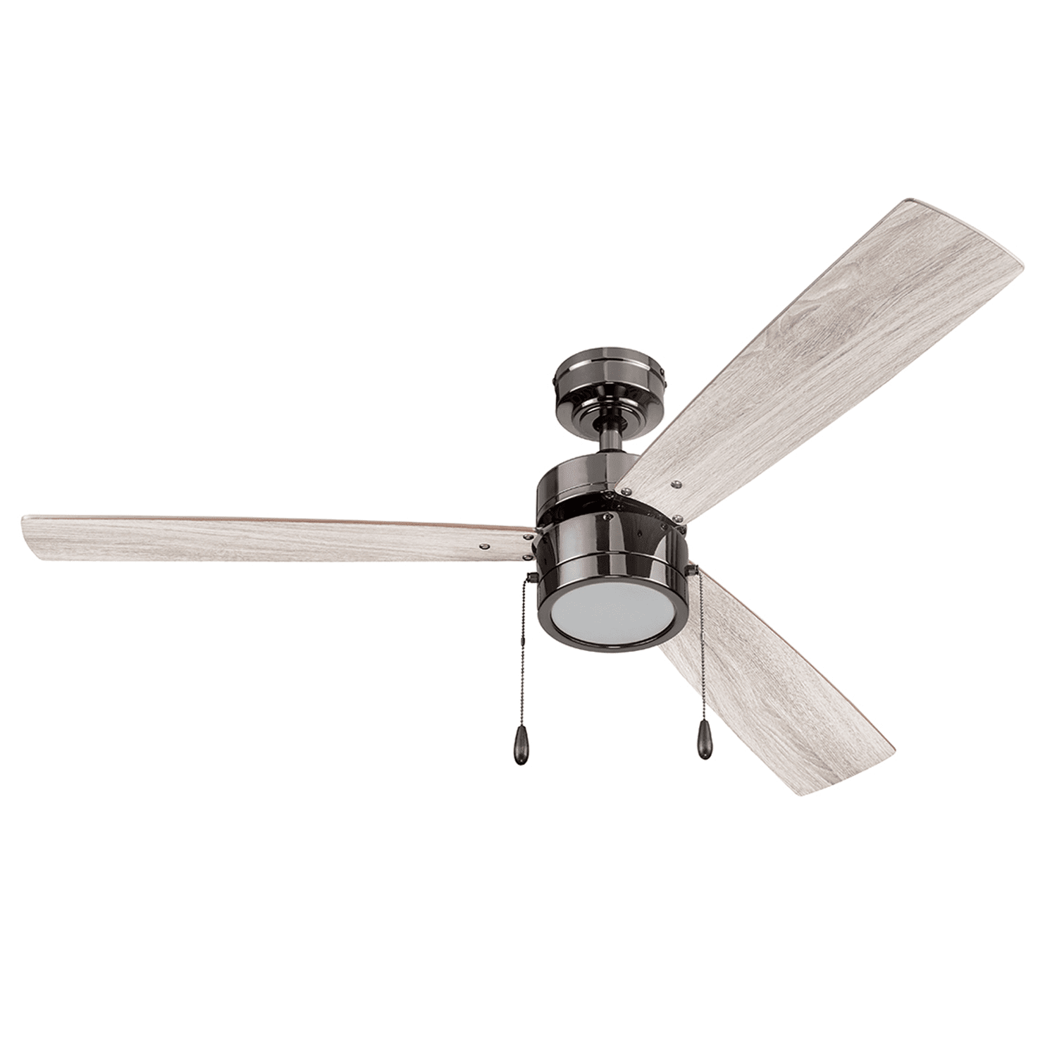 Prominence Home Madrona 52" Gun Metal Modern Ceiling Fan with 3 Blades ...