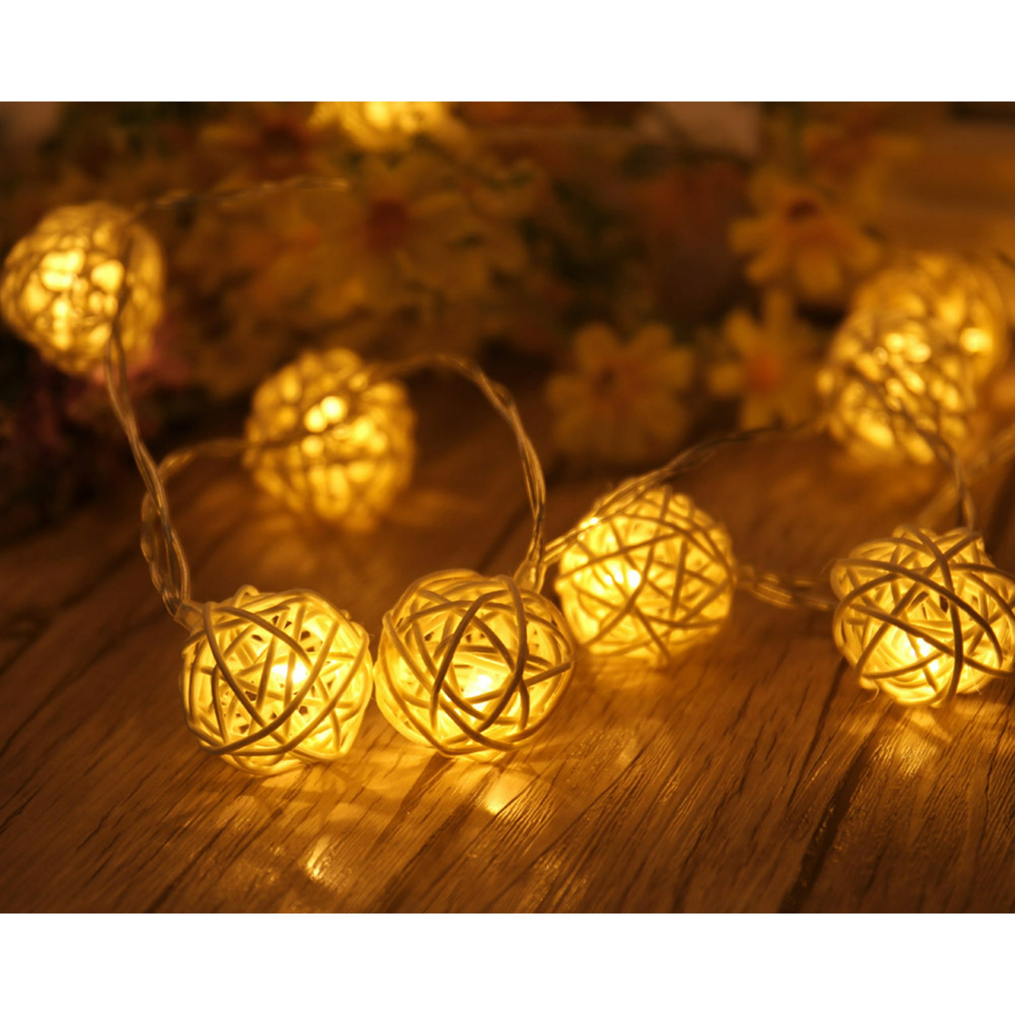 Click here for Bangcool 14.8ft String Light Romantic 20 Heads Rat... prices