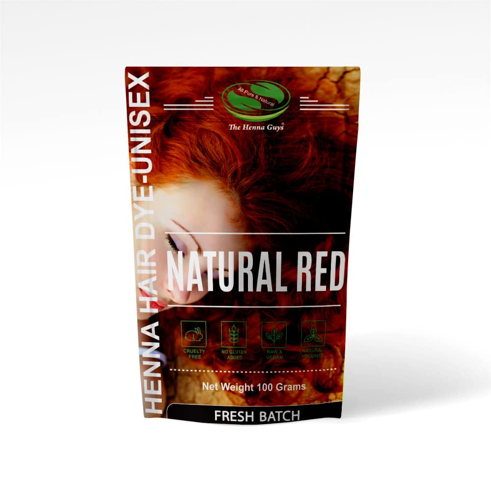 Tinte para cabello y barba con henna, 100 g, The Henna Guys | Walmart ...