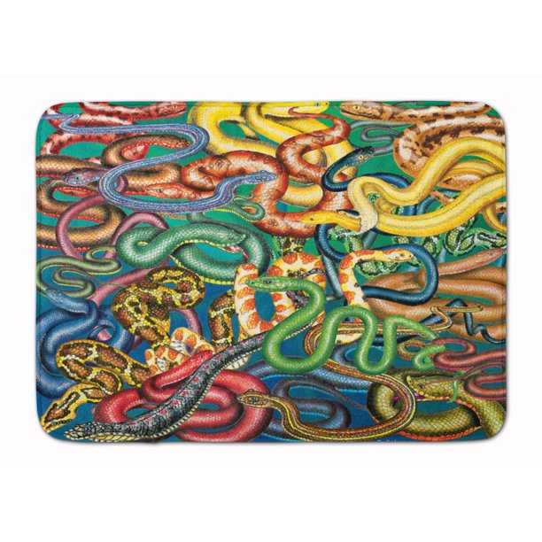 Snakes Machine Washable Memory Foam Mat - Walmart.com