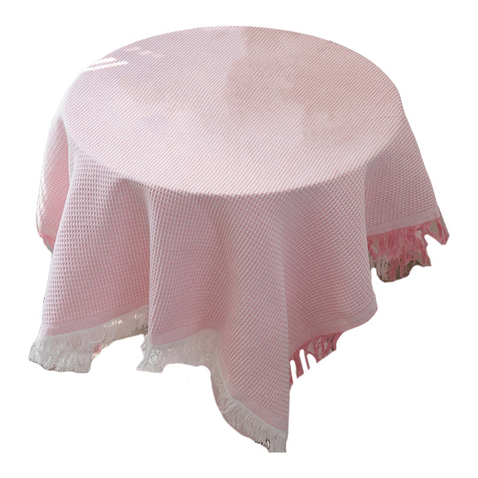 Mightlink Tablecloth Tassel Design Heat Resistant Breathable Washable ...