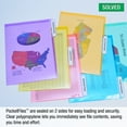 Ultimate Office PocketFile™ Clear Poly Document Folder Project Pockets ...