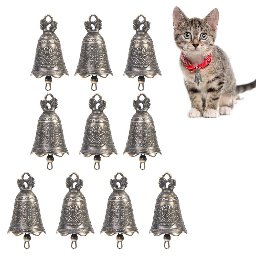 Buy TAONMEISU Vintage Bells for Crafts 10pcs Tinkle Bell Church ...