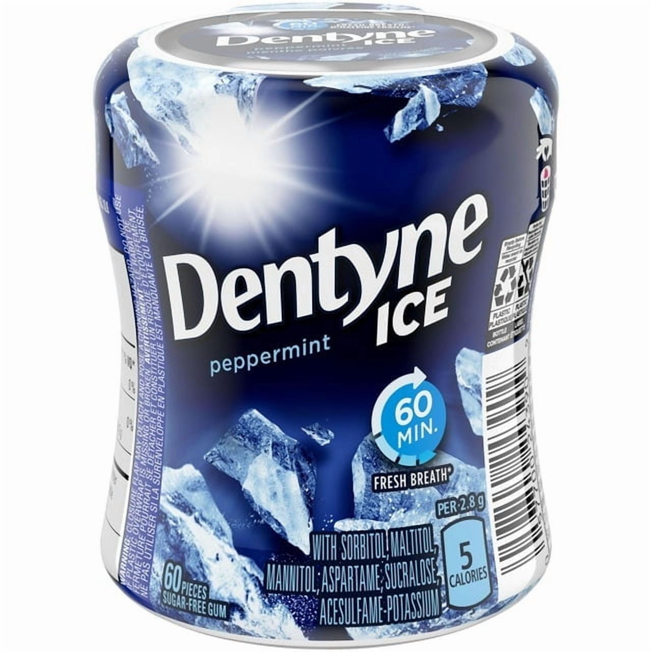 Click here for Dentyne Ice Peppermint  Sugar Free Gum  1 Bottle (... prices