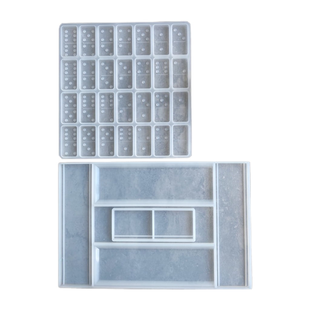 Handmade Domino Storage Box Mold Aroma Plaster Silicone Mold ...
