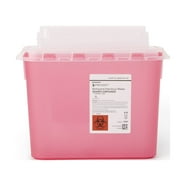 Sharpstar In-Room Sharps Container, Mailbox Lid, Red, 5qt. 8507SA (Pack ...