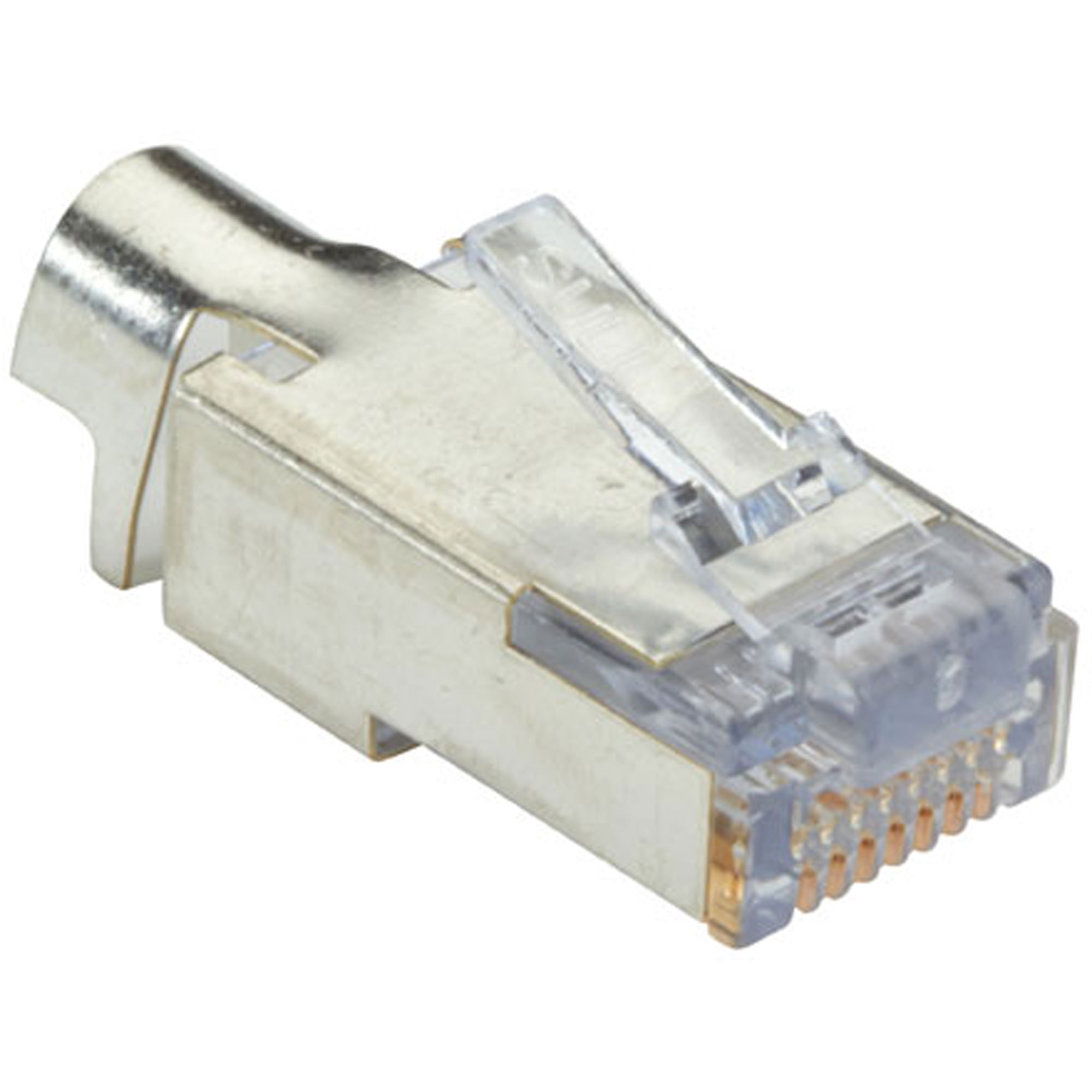 Black Box CAT6 EZ Shielded Plug - 50-Pack - Walmart.com