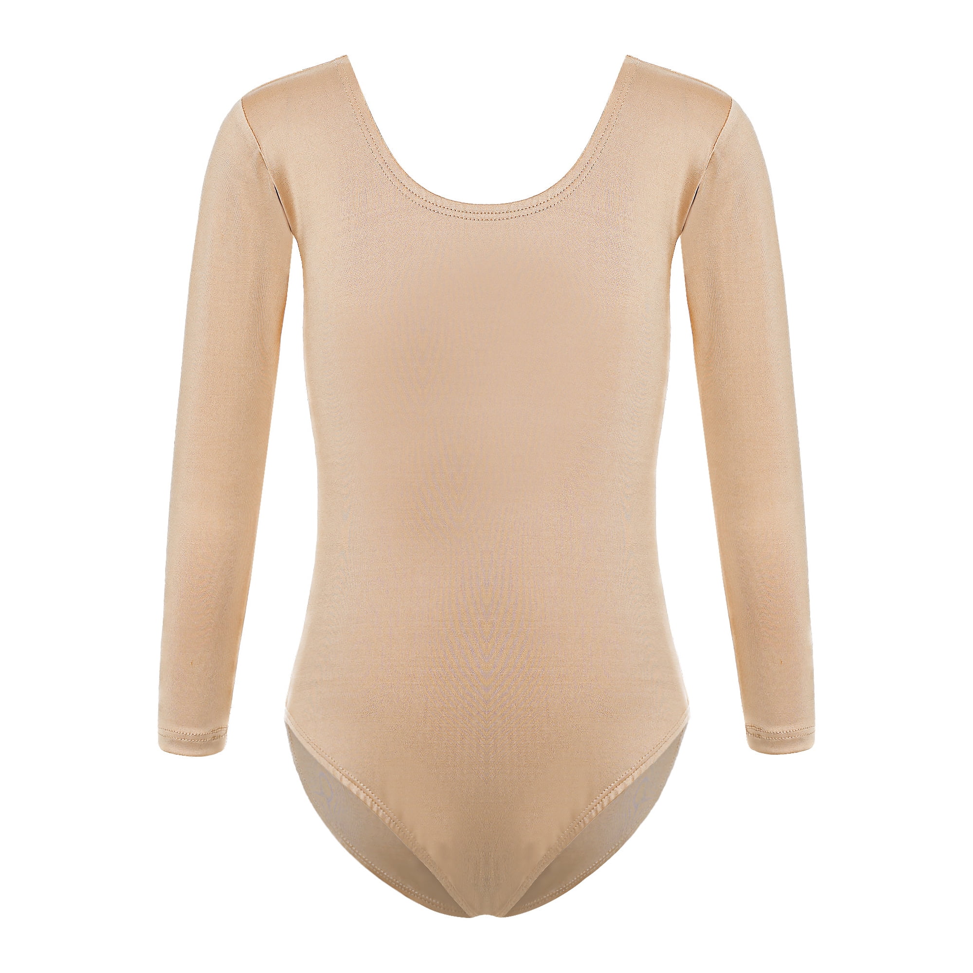 Click here for Yhong Kids Girls Team Basic Nude Leotard Gymnastic... prices