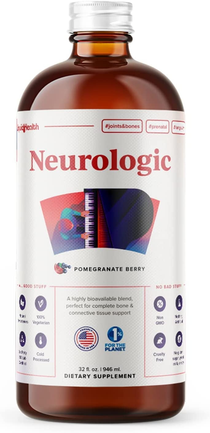 LIQUIDHEALTH Neurologic Brain Booster Supplement Nootropic Liquid ...
