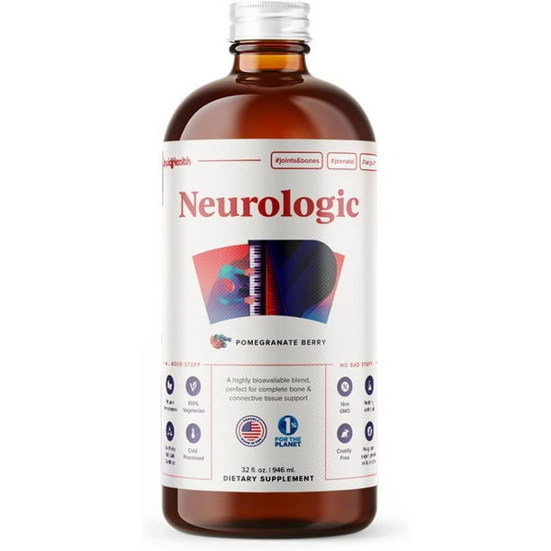 LIQUIDHEALTH Neurologic Brain Booster Supplement Nootropic Liquid ...