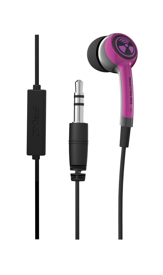 iFrogz EarPollution Plugz In-Ear Earbuds, Earbud Headphones with ...