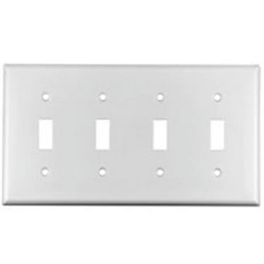 Cooper Wiring Devices PJ28W 3-Gang Combination Toggle Switch Duplex ...