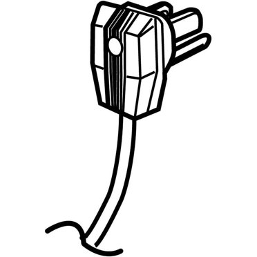 Genuine LG EAD61857344 Refrigerator Power Cord - Walmart.com