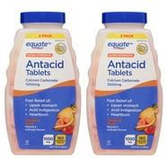 Equate Stomach Relief Chewable Tablets, 262 mg, 30 Count - Walmart.com
