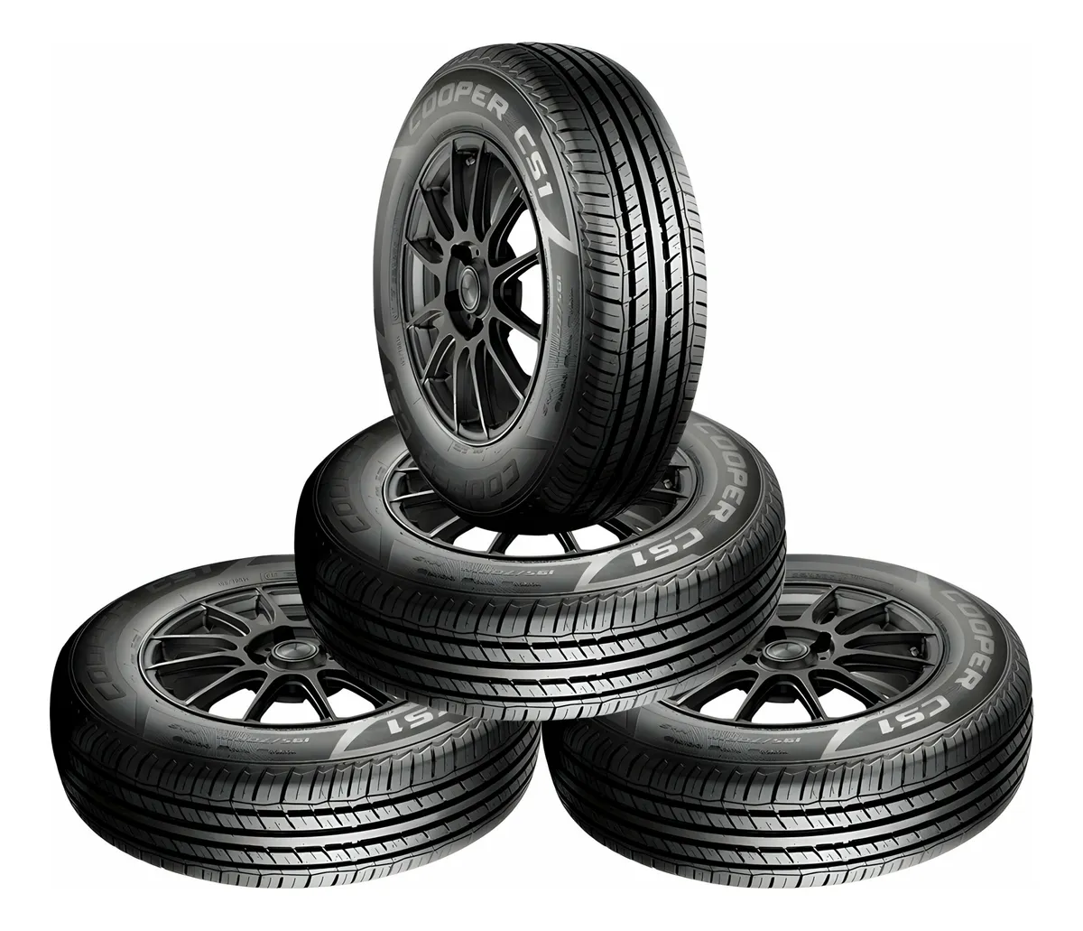 Kit 4 llantas 185/65R15 88T COOPER CS1 AUTO | Bodega Aurrera en línea