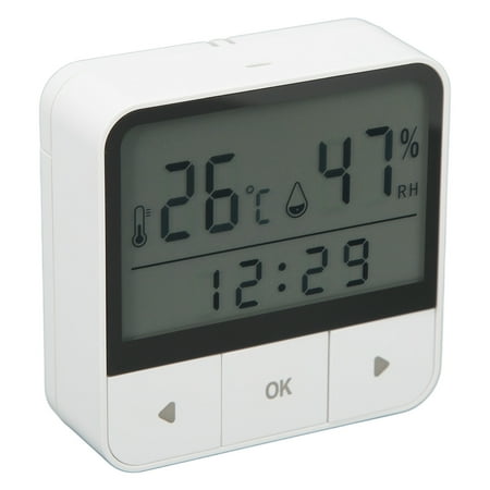 Home Thermometer, Battery Powered Durable Compact Temperature Humidity ...