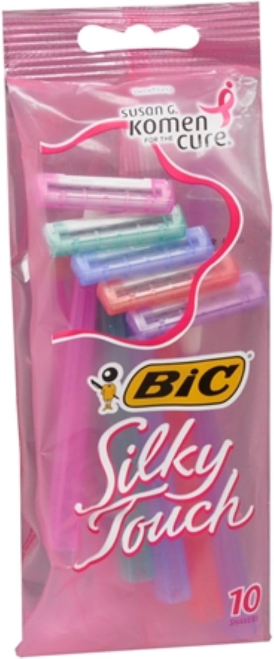 Bic Twin Select Silky Touch Shavers 10 Each (Pack of 6) - Walmart.com