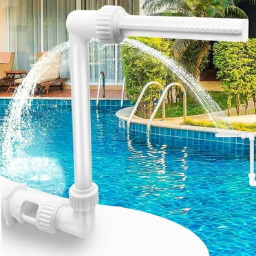 AMHOOEN In-Ground & Above Pool Waterfall Sprinkler, Pond Fountain, Spa ...