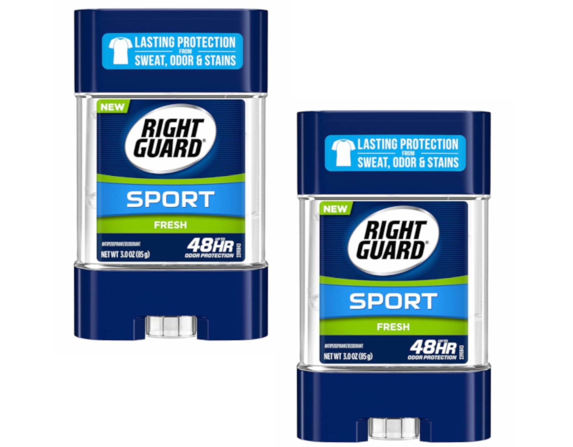 2 Pack Right Guard Sport Fresh Clear Gel Deodorant 3 Oz Each - Walmart.com