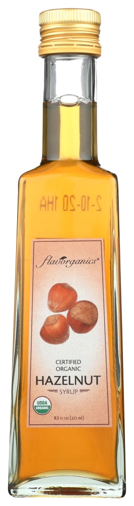 Flavorganics Organic Syrup Hazelnut, 8.5 Fl Oz - Walmart.com