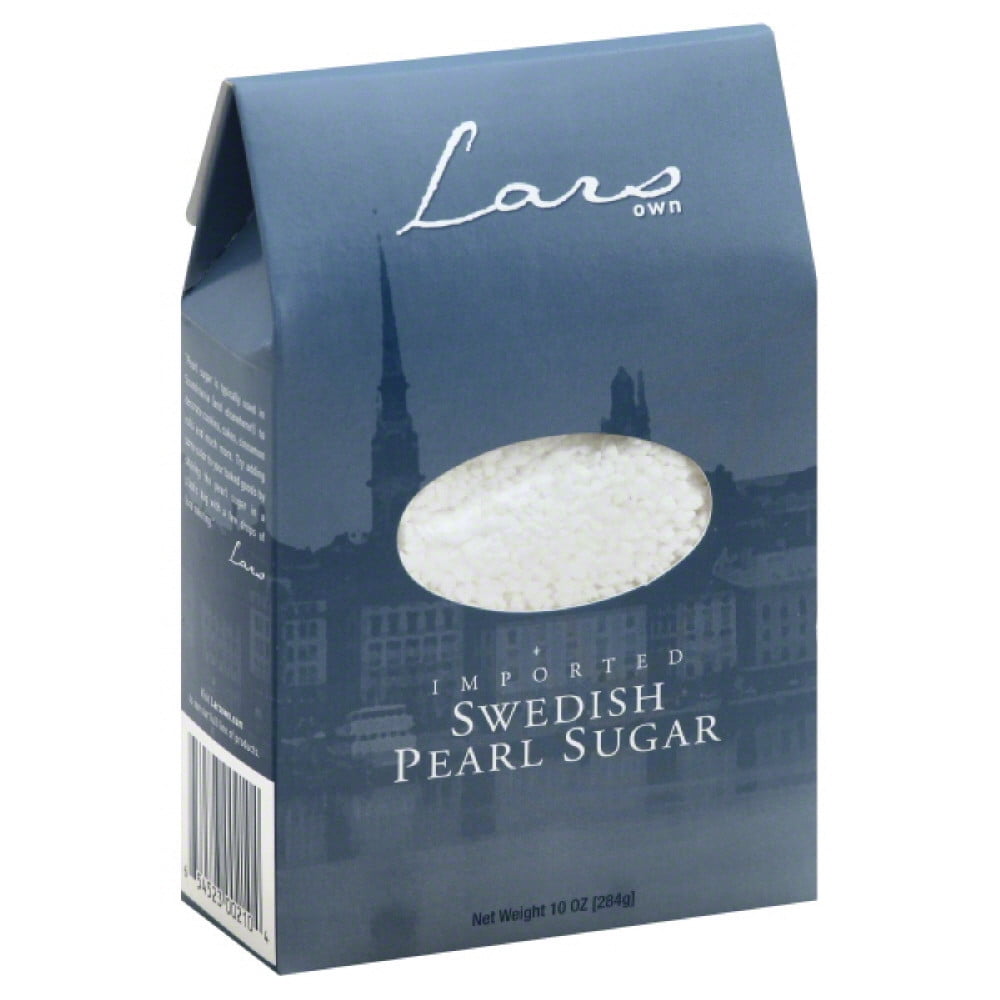 Lars Own Swedish Pearl Sugar, 10 Oz (Pack of 6) - Walmart.com