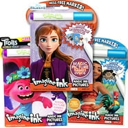 Imagine Ink Coloring Book Assorted Set for Girls (Bundle Includes 6 ...