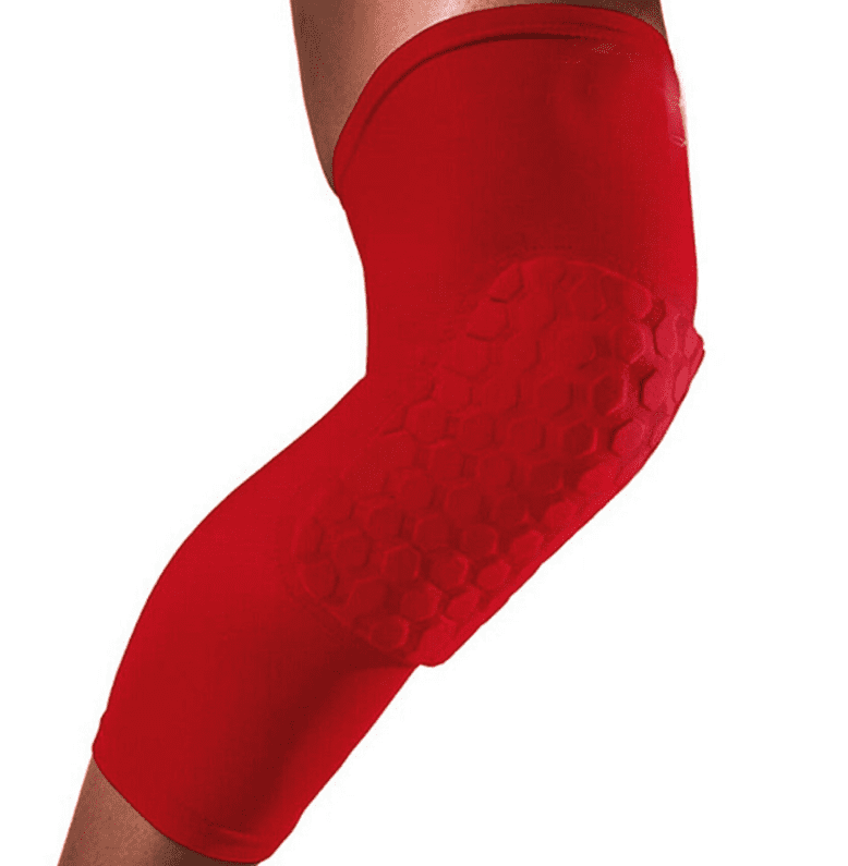LSFYSZD Sports Honeycomb Long Knee Support, Professional Brace Pad ...