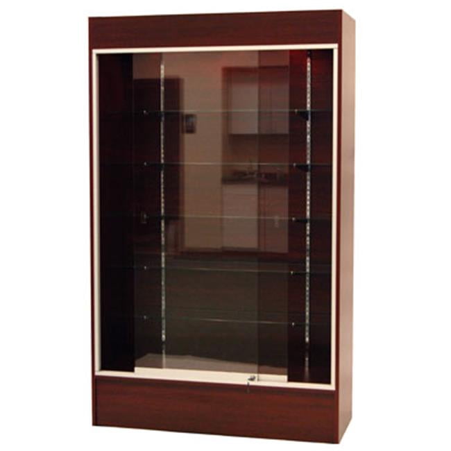 Roxy Display SC-WC4B 6 ft. x 6 in. Wall Showcase - Black, 6 Pieces ...