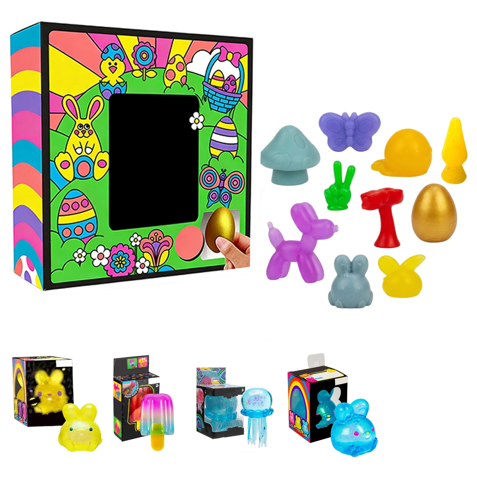 Click here for Rqyqte 2026 Easter Golden Egg Hunt Set 14-Pack  Sq... prices