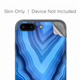 ELARA- Apple Iphone 7 / 8 Plus Skins Decal Wrap Crystal Blue Ice Marble ...