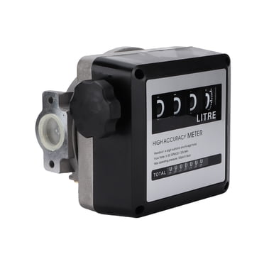 Roughneck Digital Fuel Meter, 1-30 GPM, 1in. Inlet/Outlet - Walmart.com