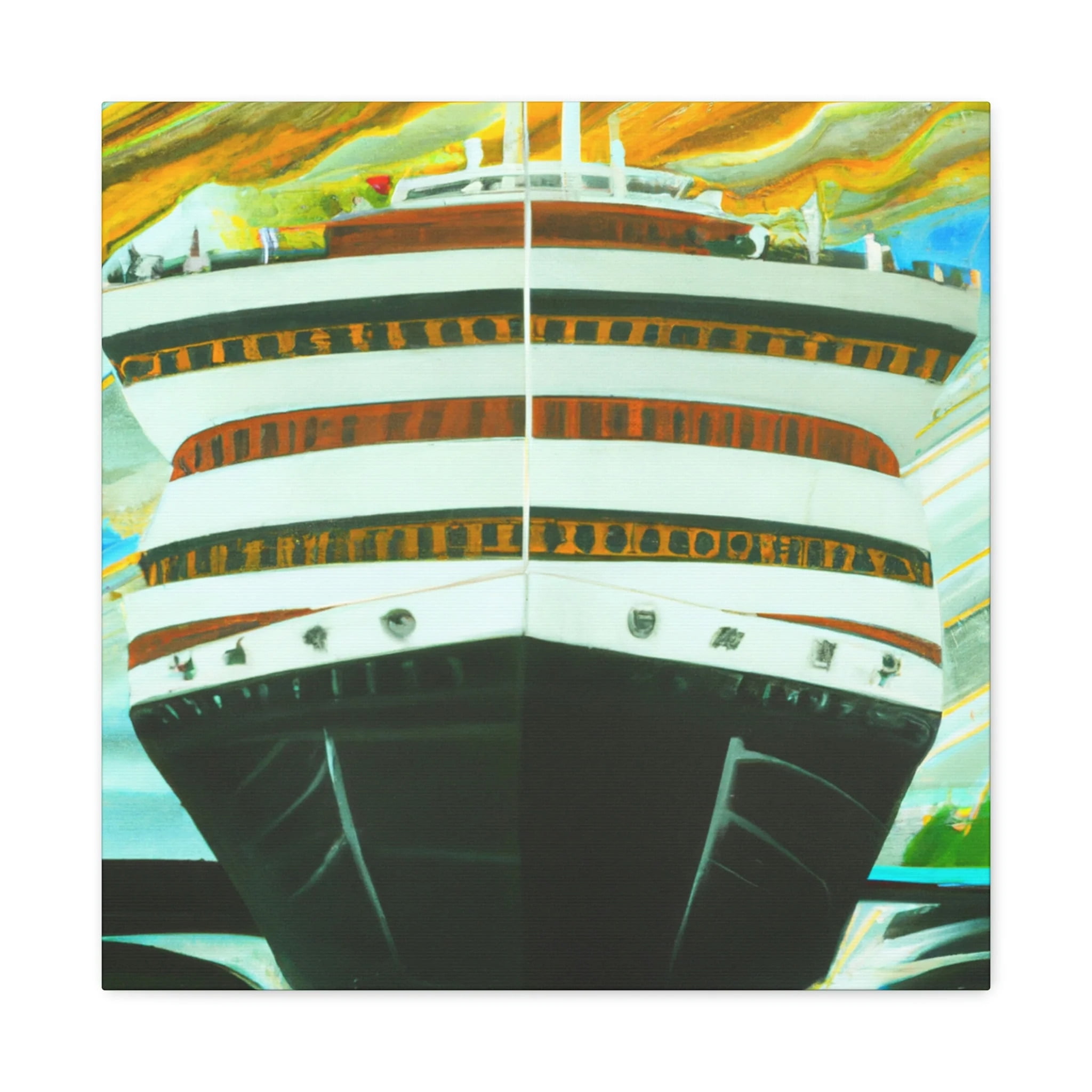 Cruise Ship Dreamscape - Canvas - Walmart.com