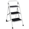 ZENY Heavy Duty 3 Step Folding Utility Ladder with Wide Anti-Slip ...