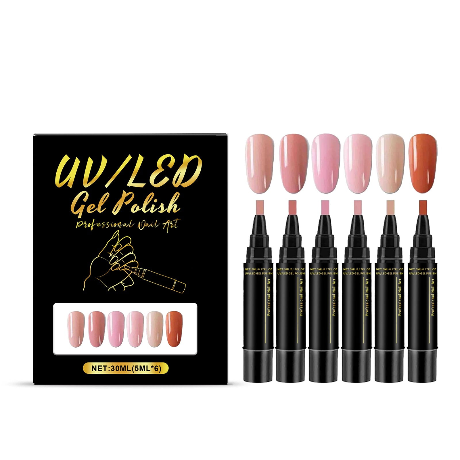 Click here for Hearthweave Nail Polish Pens 6pcs/Set 6 Colors 3 I... prices