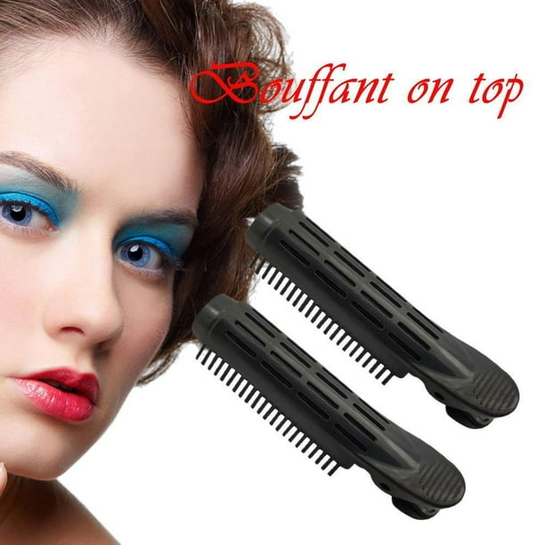 Butwevi 2pcs Hair Rollers Root Fluffy Clamps DIY Bars Corn Clips Hair ...