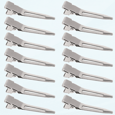 Hair Clips for Styling Sectioning 24Pack, Metal Duck Bill Clips for ...
