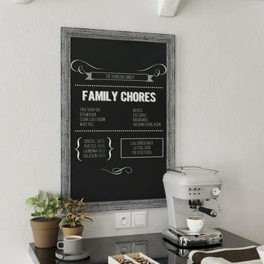 Wooden A-Frame Chalkboard Sign 40" x 20" Magnetic Sidewalk Menu Board ...