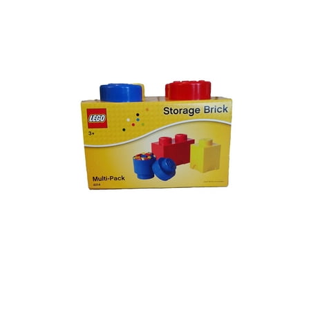 Room Copenhagen, LEGO Storage Brick Multipack - Includes 3 Stackable ...