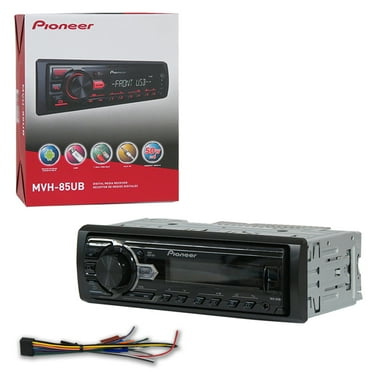 Pioneer MVH-S320BT Single-DIN In-Dash Digital Media Receiver with Bluetooth - Walmart.com